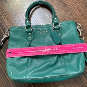 Coach | Bags | Green Crossbody Coach Bag | Poshmark
